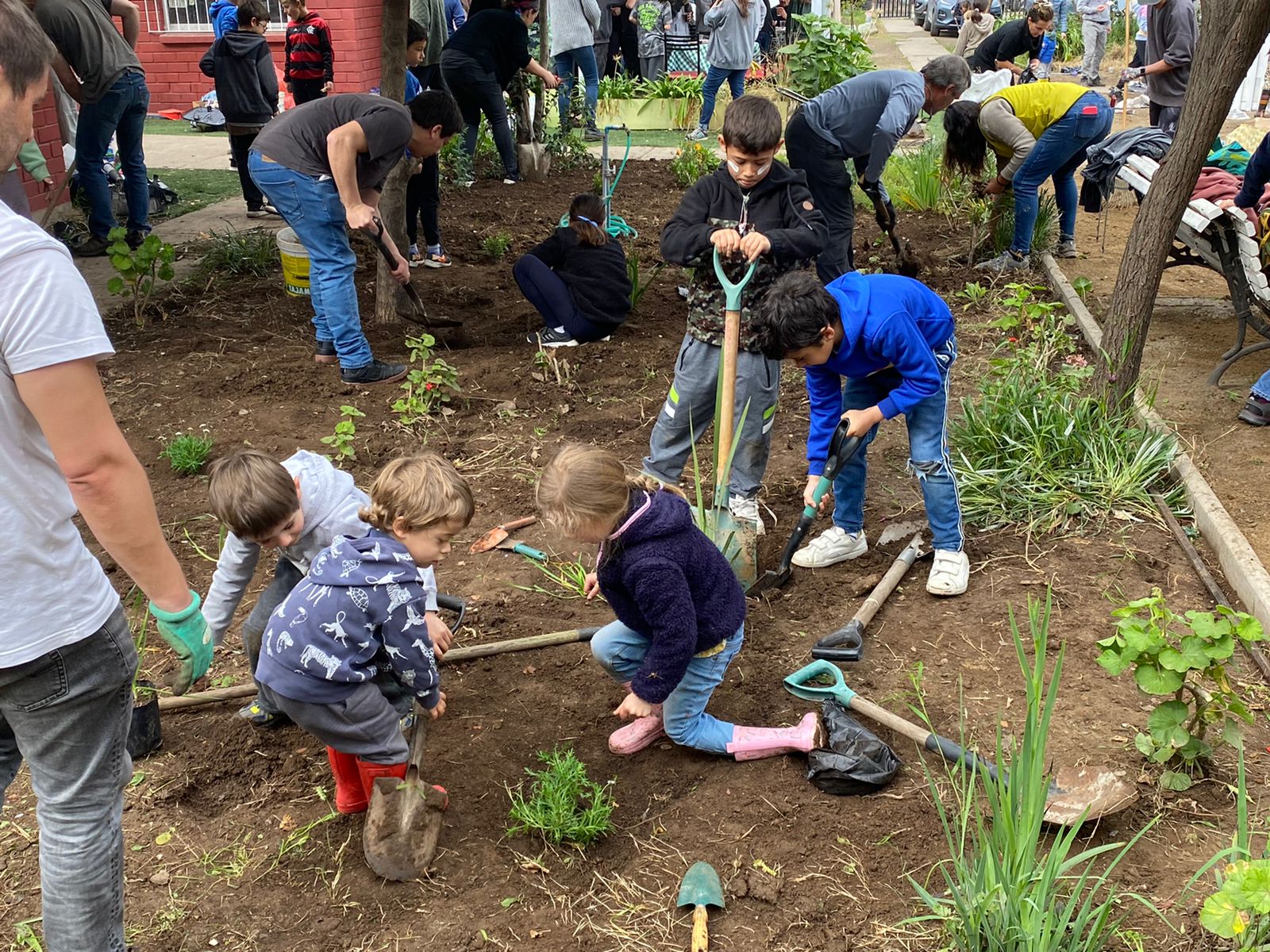 Trabajos Familiares comunidad que trabaja unida - Colegio San Anselmo
